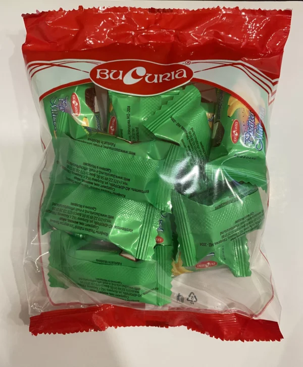 Bucuria candies Bird’s Milk Firebird, banana 150g – Autohton
